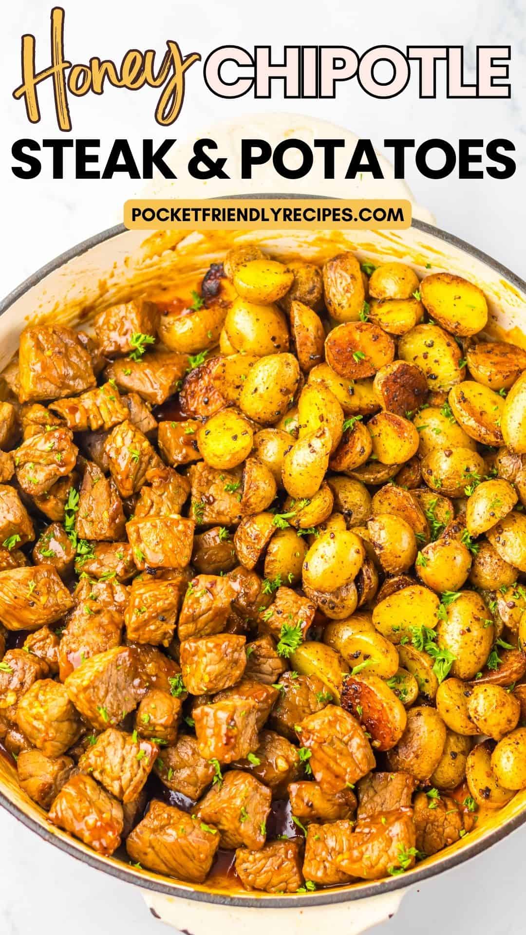 Easy Honey Chipotle Steak and Potatoes Recipe Recipe