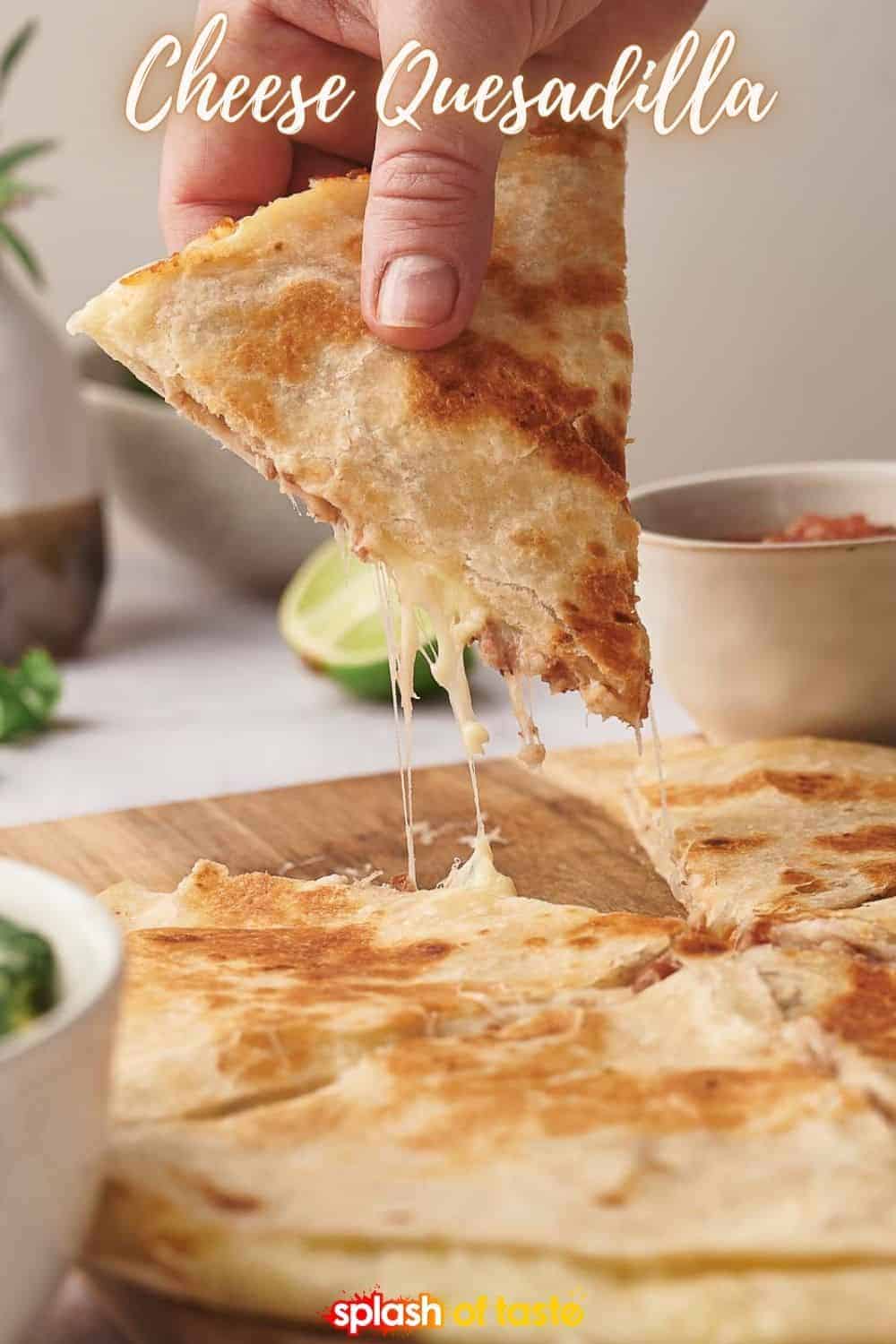 Easy Cheese Quesadilla Recipe - Pocket Friendly Recipes