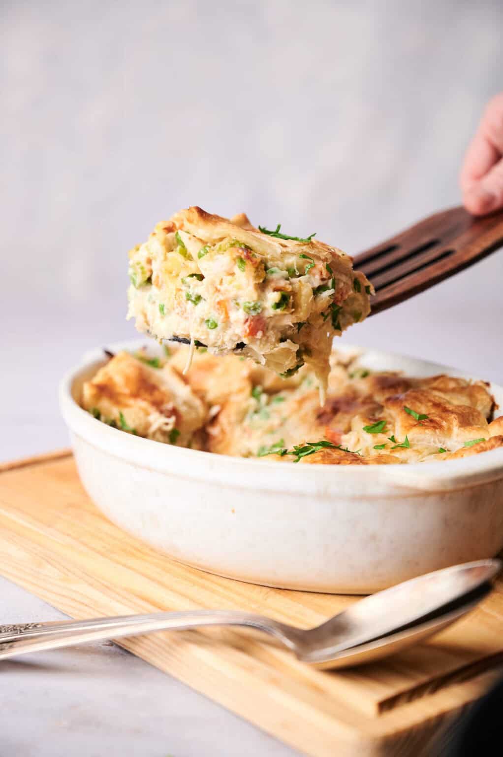 Chicken Pot Pie Casserole - Pocket Friendly Recipes