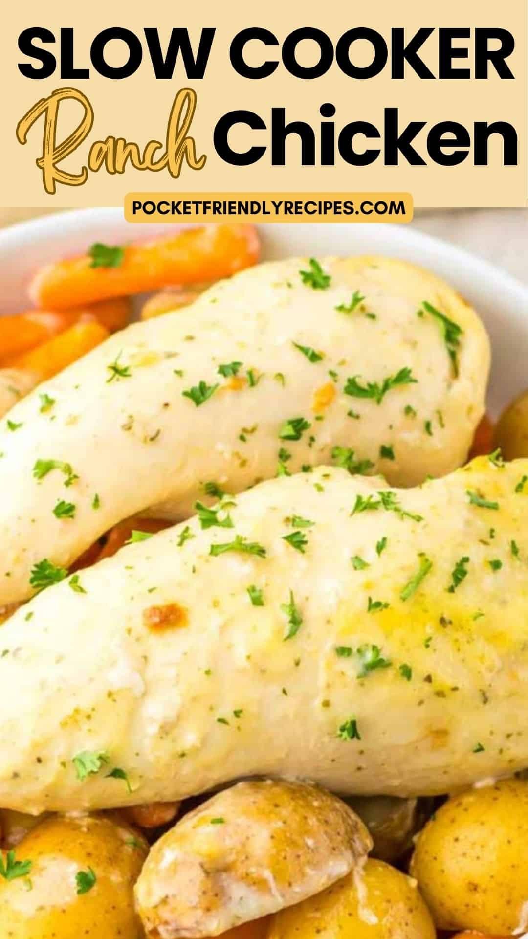 Slow Cooker Ranch Chicken Recipe