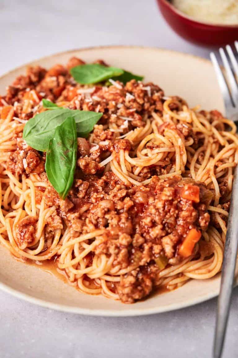 The BEST Spaghetti Bolognese Recipe