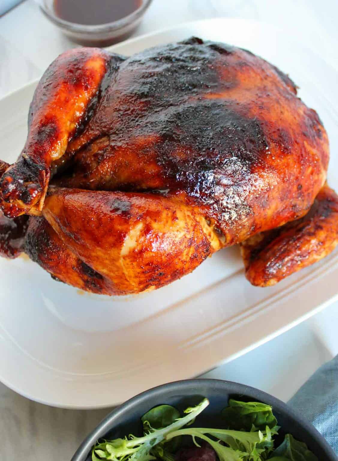The Best Whole Baked BBQ Chicken Recipe - Pocket Friendly Recipes