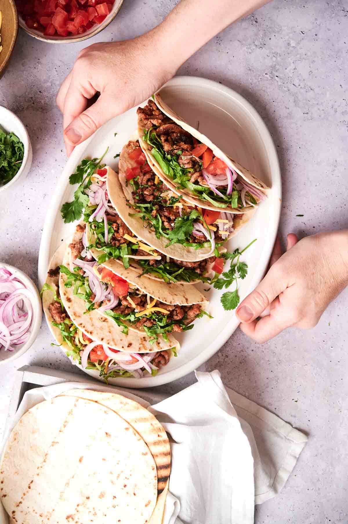 Easy Ground Beef Tacos
