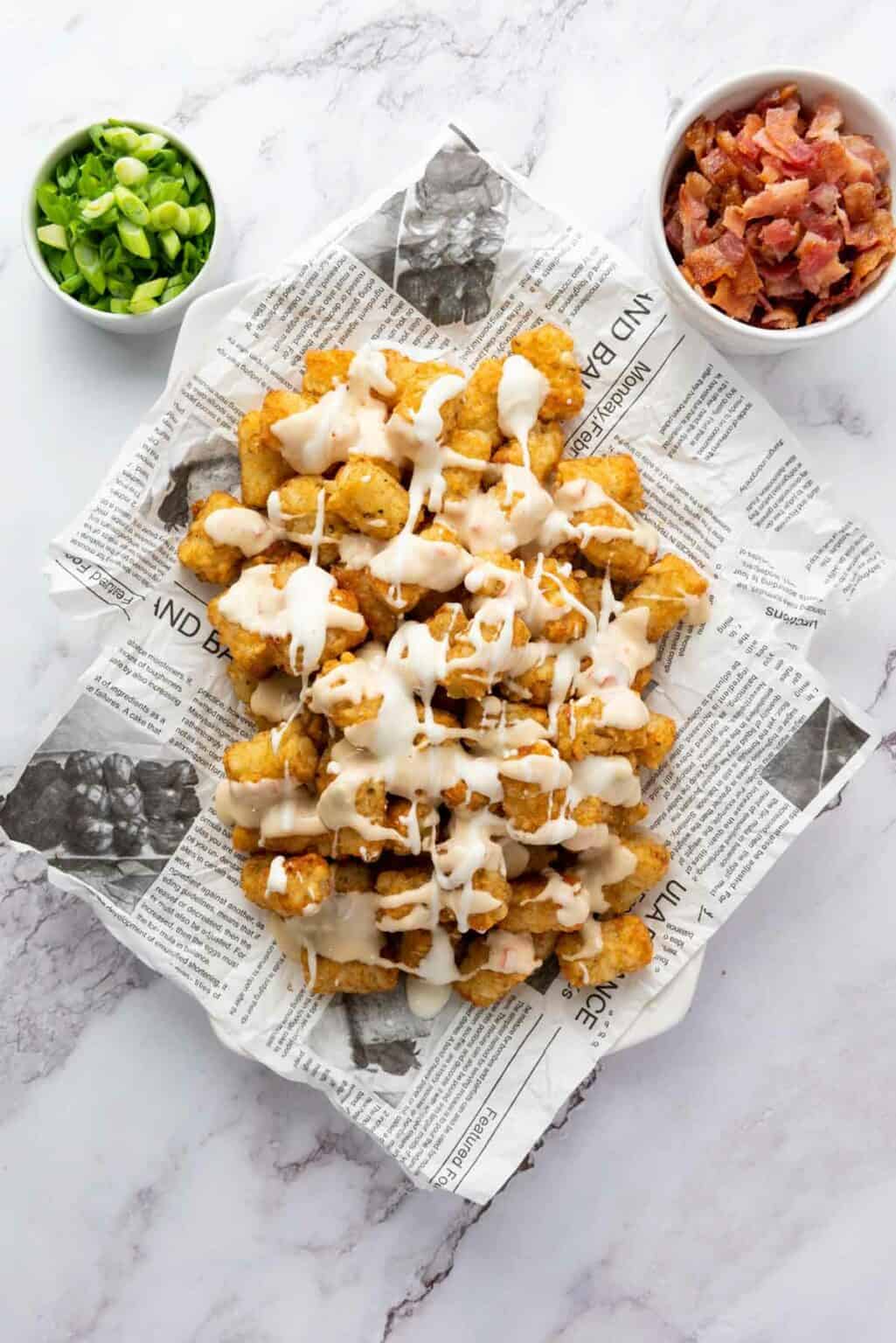 Loaded Tater Tots Recipe - Pocket Friendly Recipes