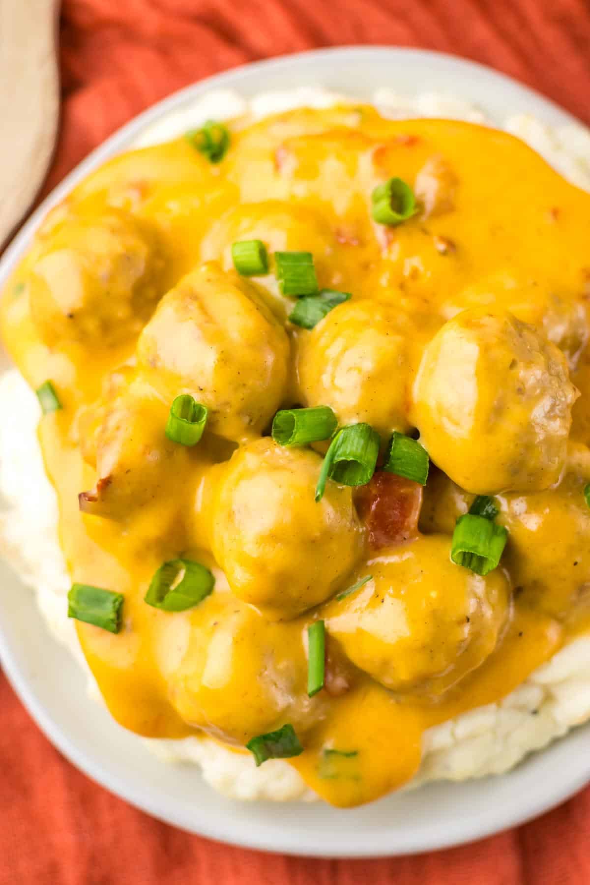 Easy Slow Cooker Nacho Meatballs Recipe