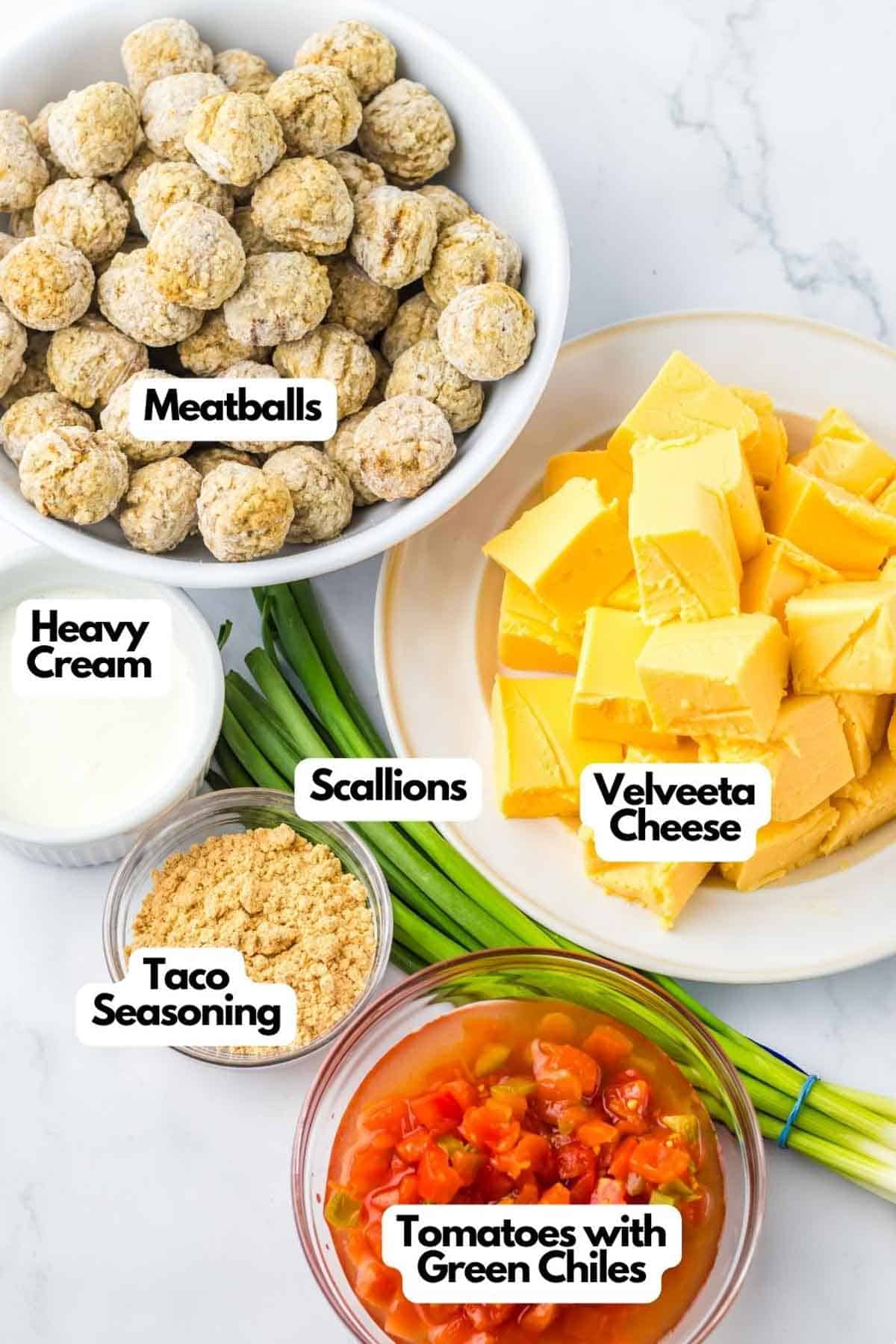 Easy Slow Cooker Nacho Meatballs Recipe