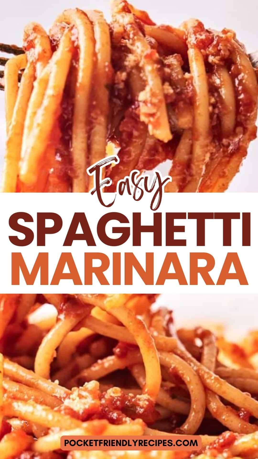 Easy Spaghetti Marinara Recipe - Pocket Friendly Recipes