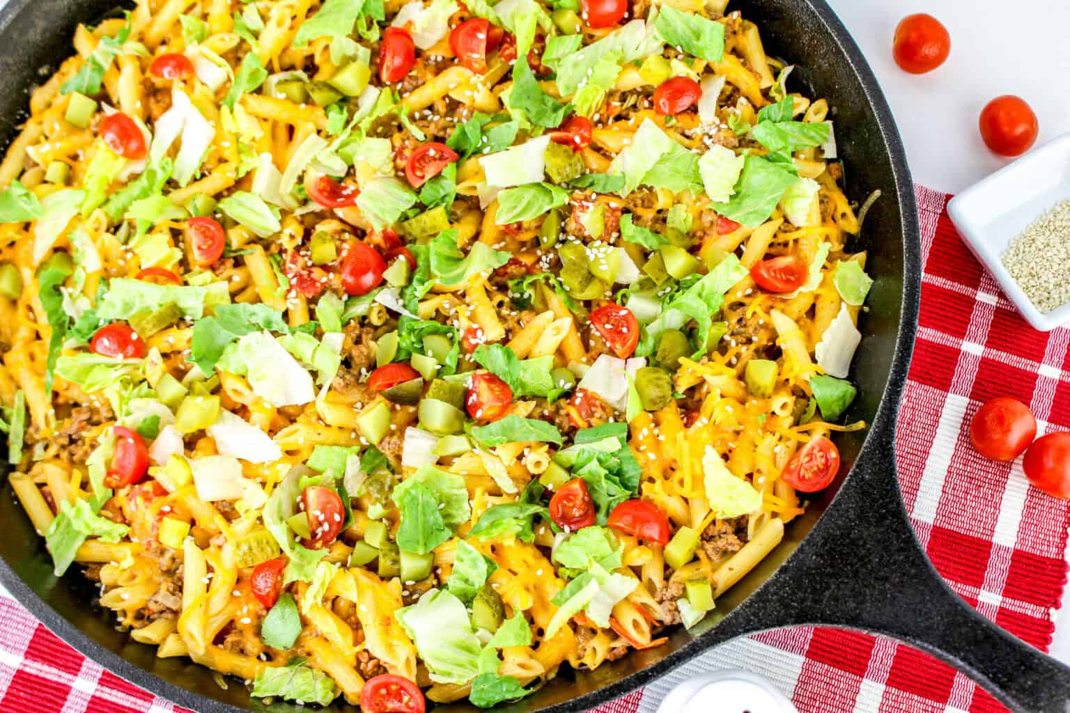 Cheeseburger Pasta Recipe