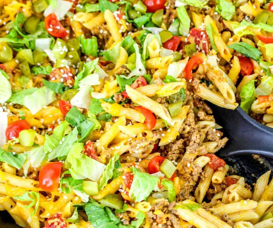 Cheeseburger Pasta Recipe