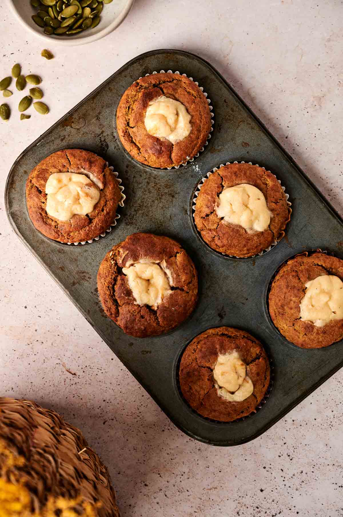 Copycat Starbucks Pumpkin Cream Cheese Muffin - Pocket Friendly Recipes