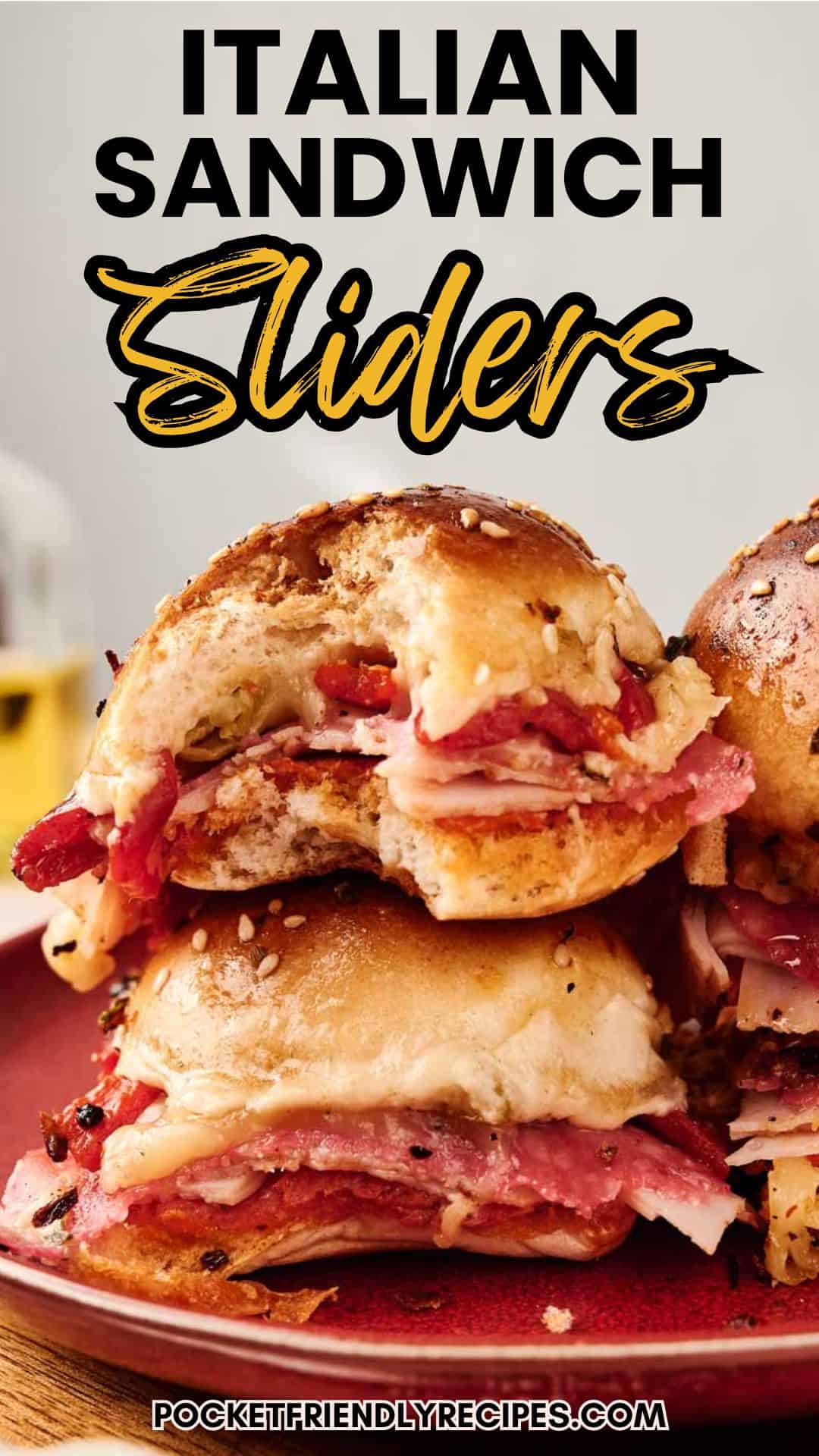 Italian Sandwich Sliders - Pocket Friendly Recipes