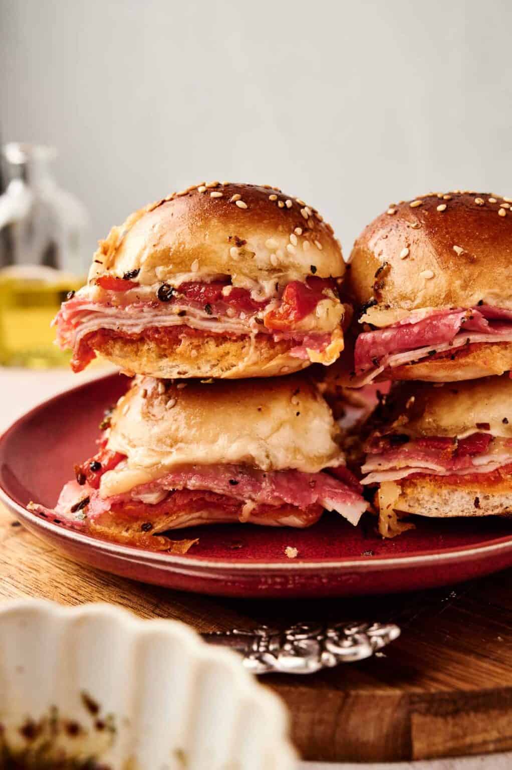 Italian Sandwich Sliders - Pocket Friendly Recipes