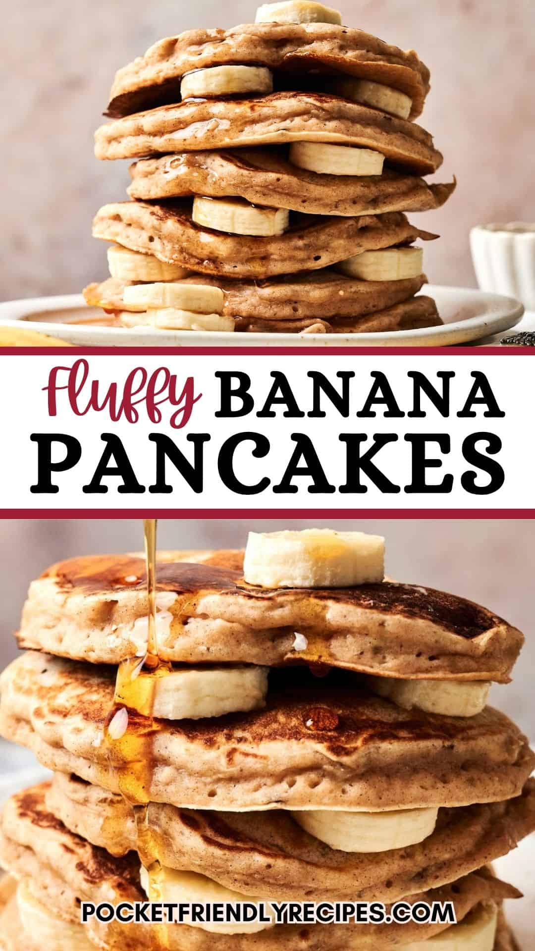 Healthy Banana Pancakes Recipe - Pocket Friendly Recipes