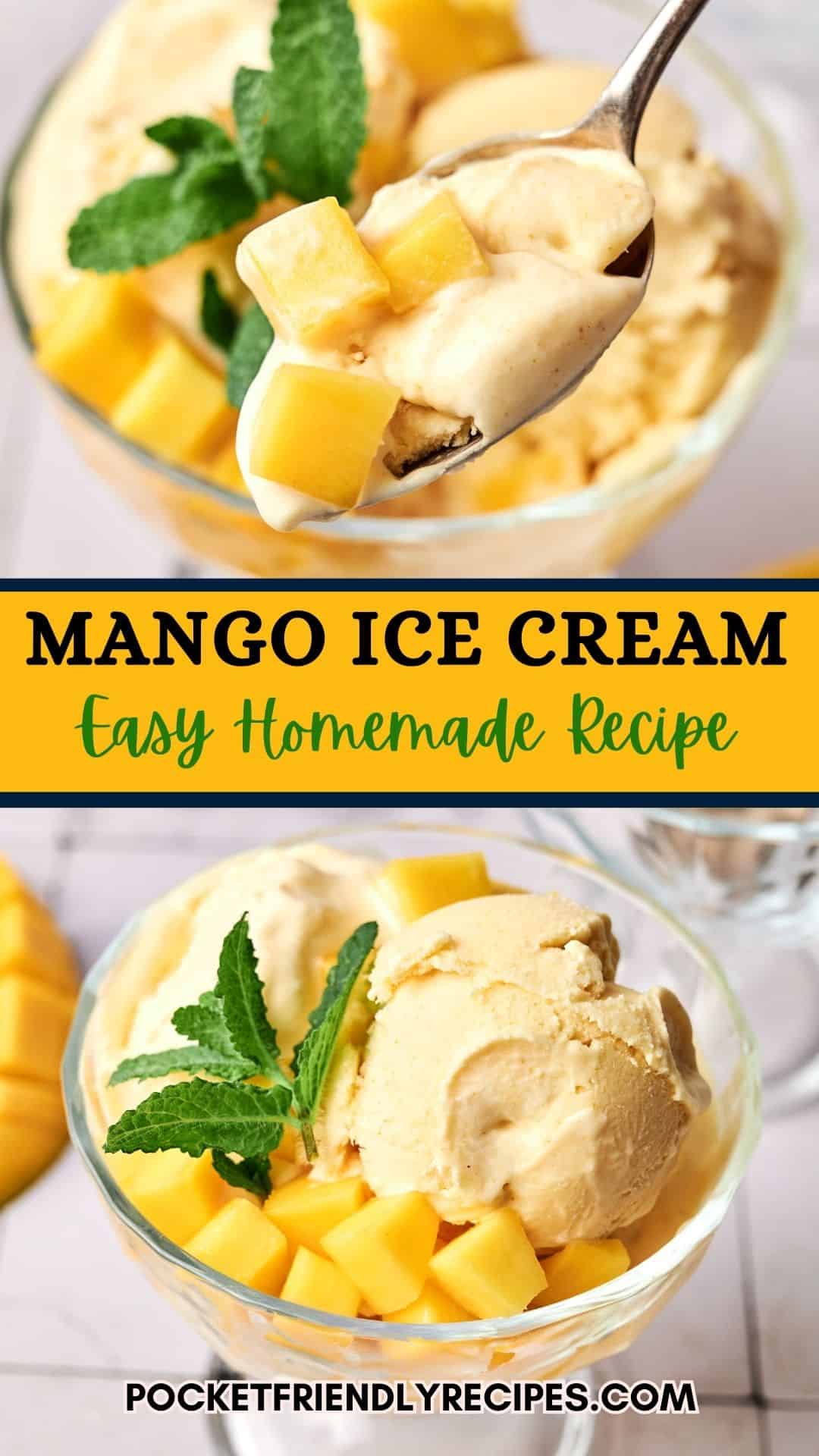Mango Ice Cream Recipe