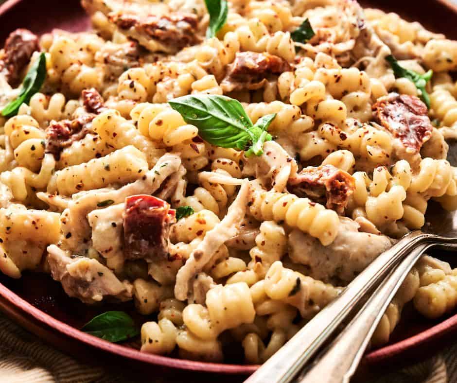 Marry Me Chicken Pasta Salad - Pocket Friendly Recipes