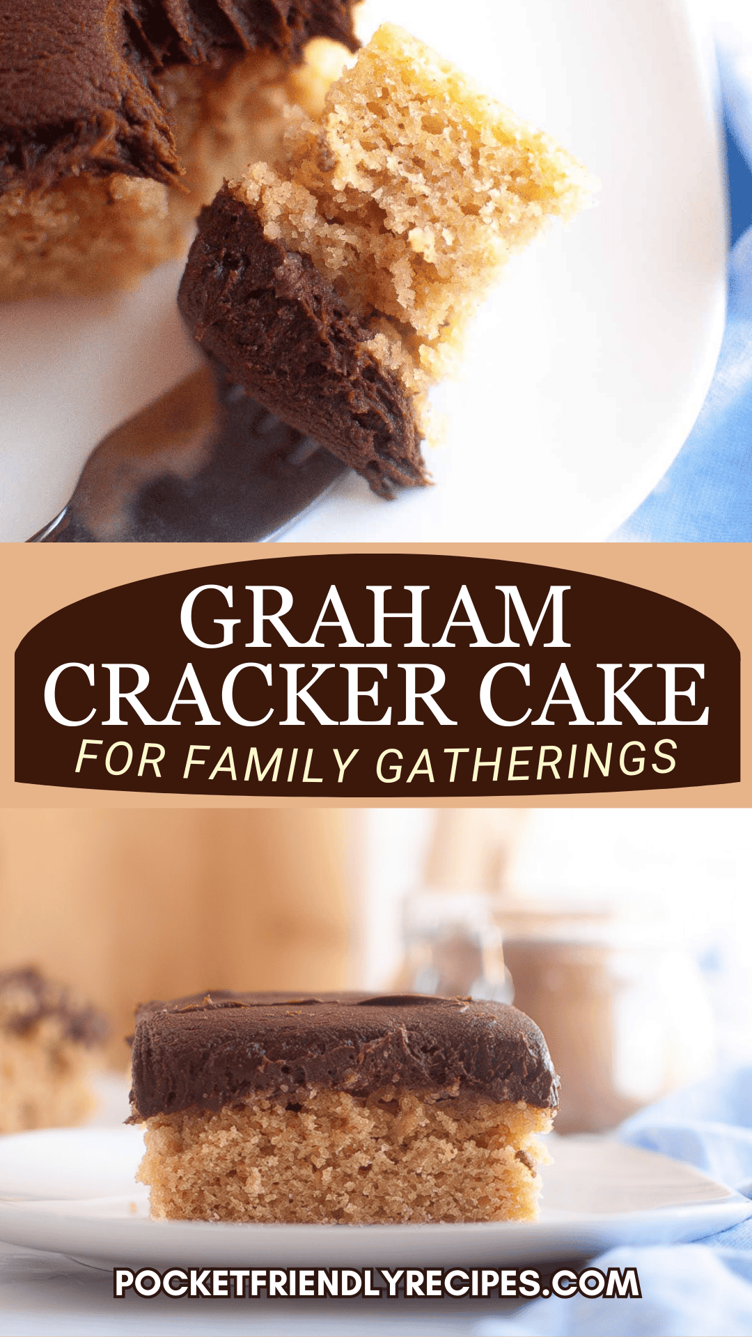 Soft and Moist Graham Cracker Cake Recipe - Pocket Friendly Recipes