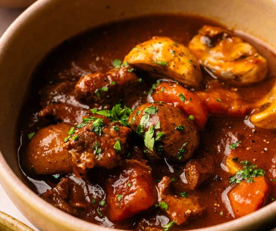 Hearty Beef and Guinness Stew - Pocket Friendly Recipes