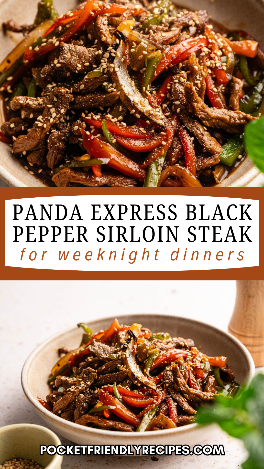Copycat Panda Express Black Pepper Sirloin Steak - Pocket Friendly Recipes